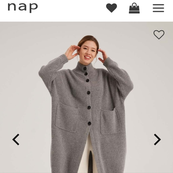Nap | Sweaters | Nap Boxcut Ample Cardi | Poshmark